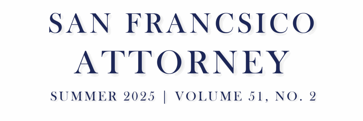 SFAM Q2 2025 - The Bar Association of San Francisco